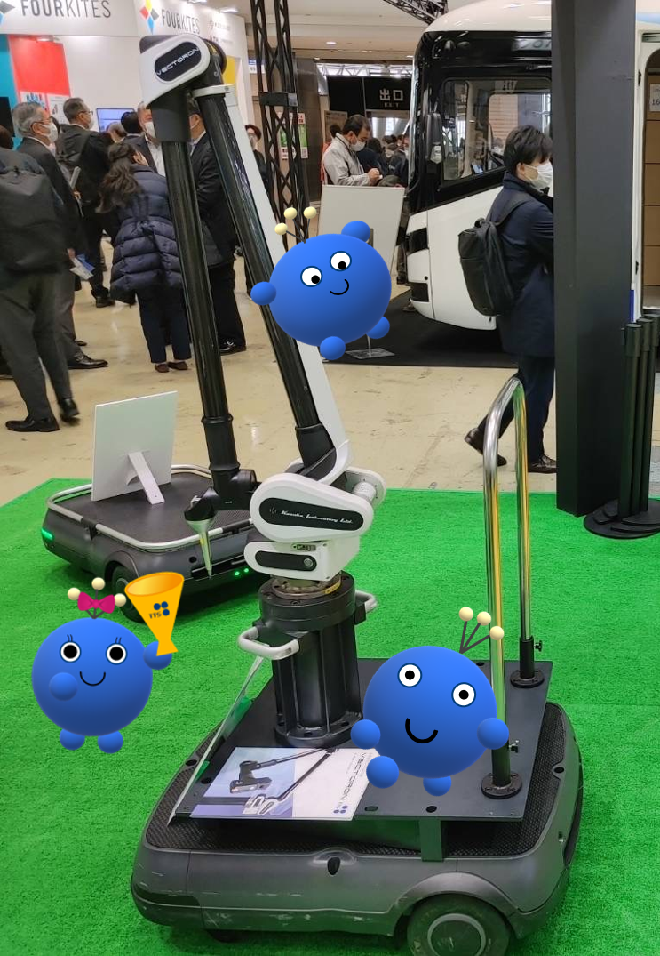 開発中：ベクトロンを楽々運べる！運搬支援ロボット CoRoCoとコラボ – 東京貿易テクノシステム